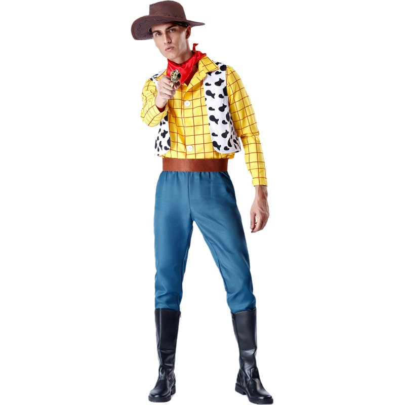 Couple Woody Cowboy Cosplay Costume Adult – KOTOMOTO